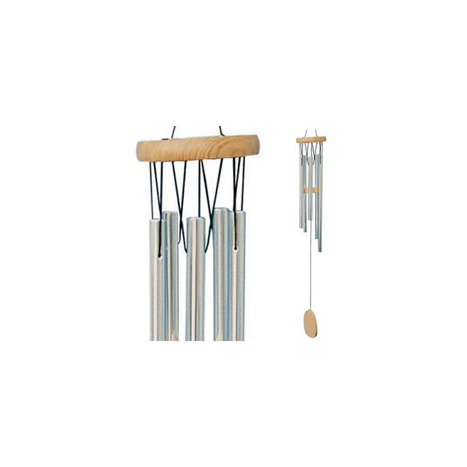 Carillon musical en bois et tubes aluminium, H 40 cm | botanic®