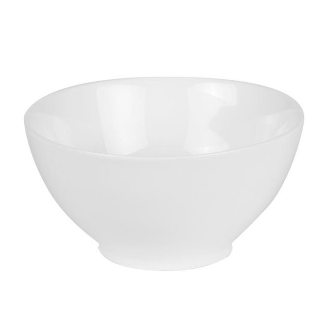 Bol Selena coloris blanc en porcelaine - Ø 10 cm