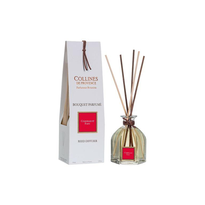 Bouquet parfumé Collines de Provence Les Naturelles Coquelicot - 100 ml ...